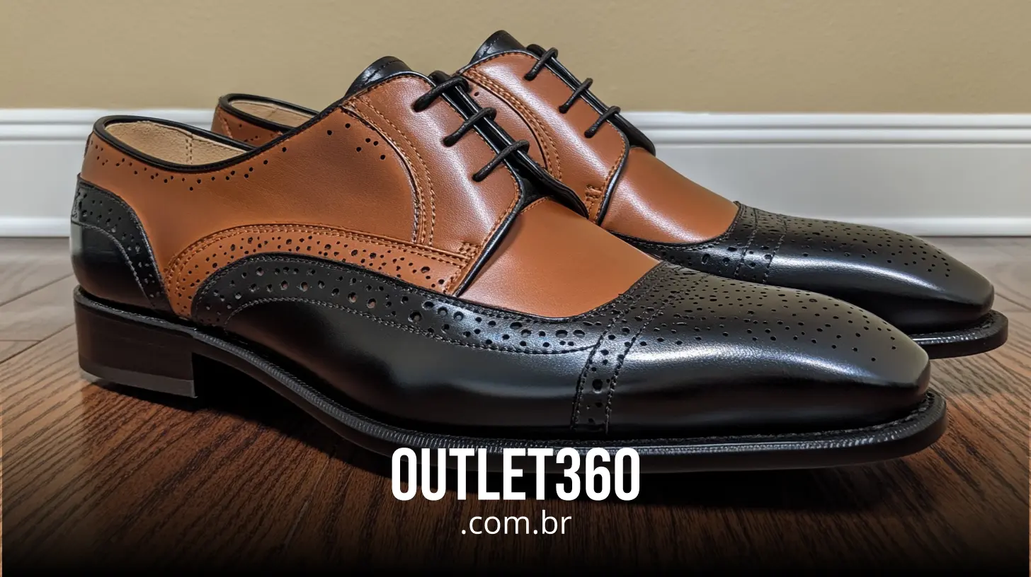 Sapato Social Masculino Bico Quadrado: Estilo e Conforto