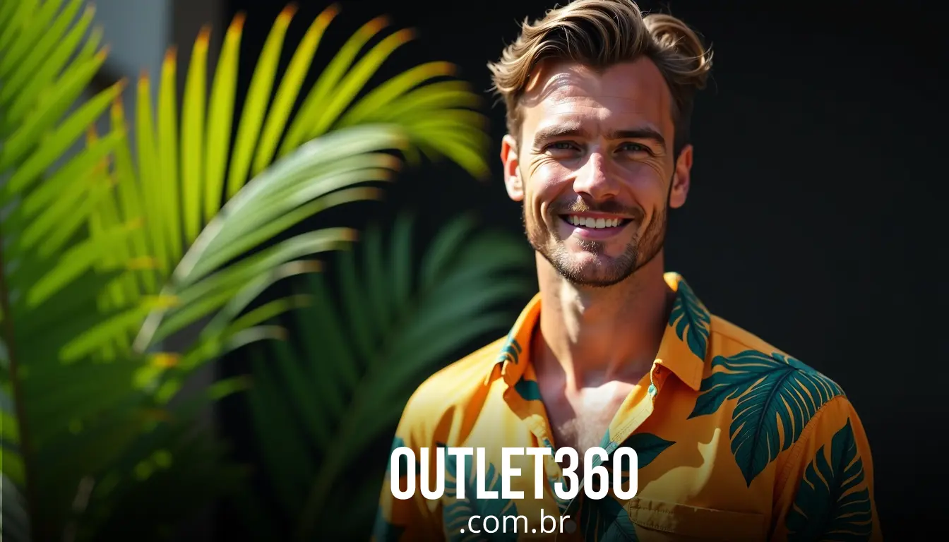 Camisa Tropical Masculina: Estilo e Versatilidade Para Você