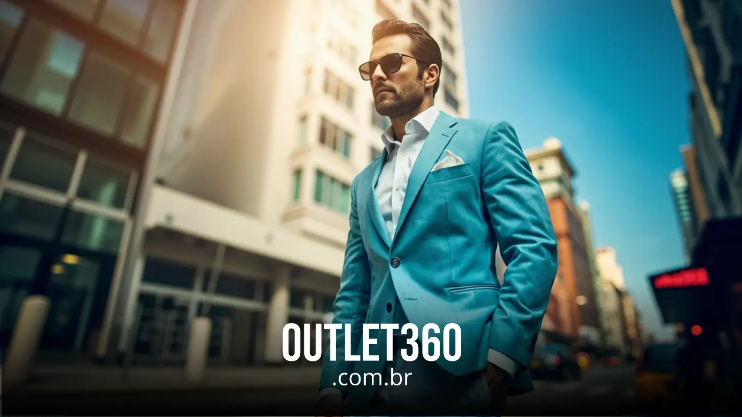 Blazer Masculino Azul Claro: Elegância e Versatilidade em Destaque